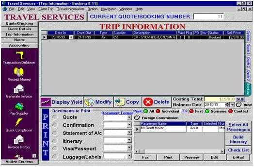 Typical travel services examples | Travelog
